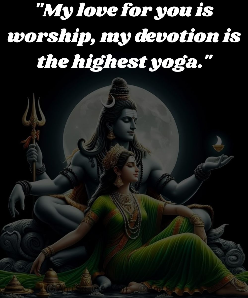 100 Deep Shiva Parvati Love Quotes